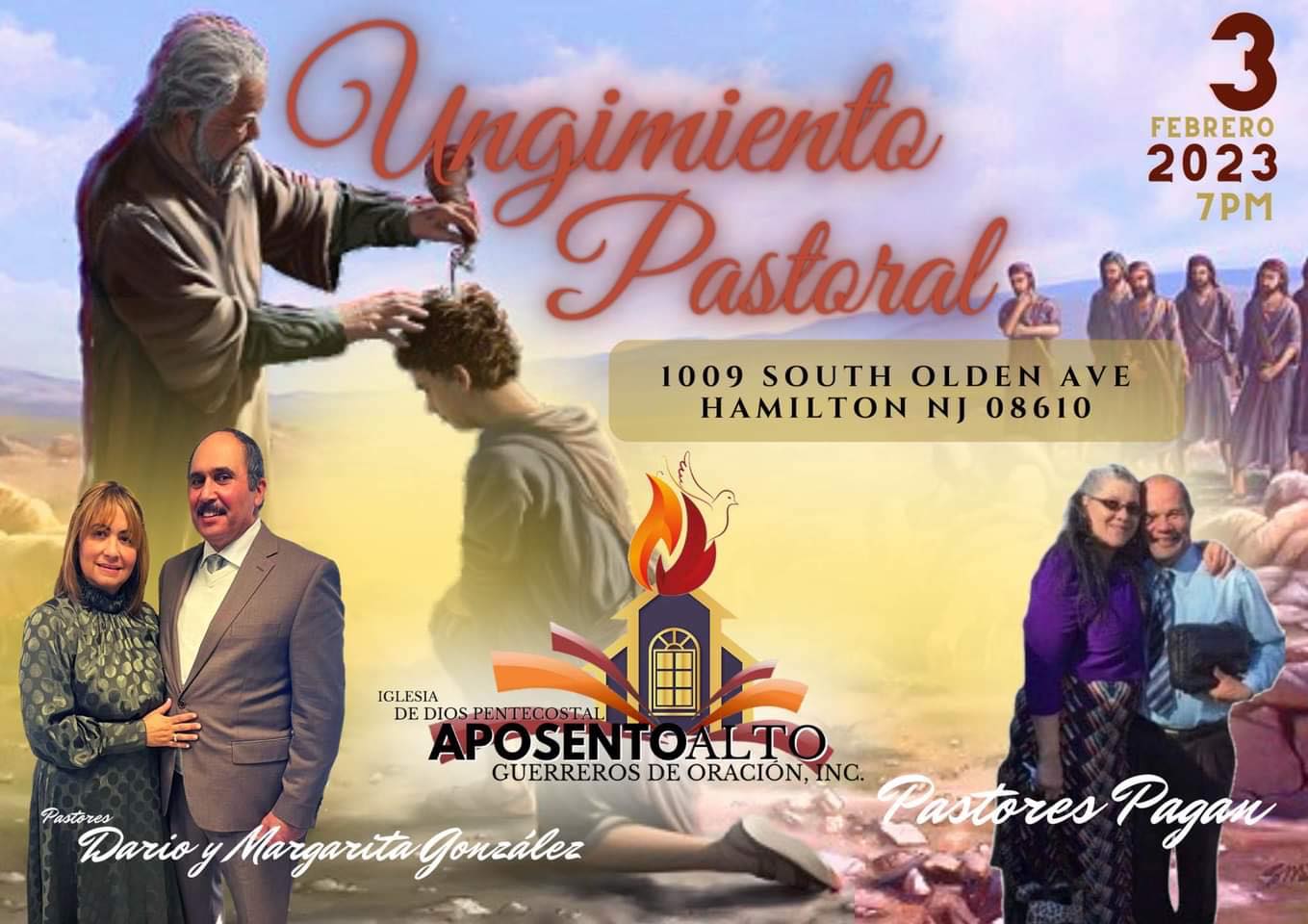 Servicio de Ungimiento Pastoral - Iglesia Aposento Alto
